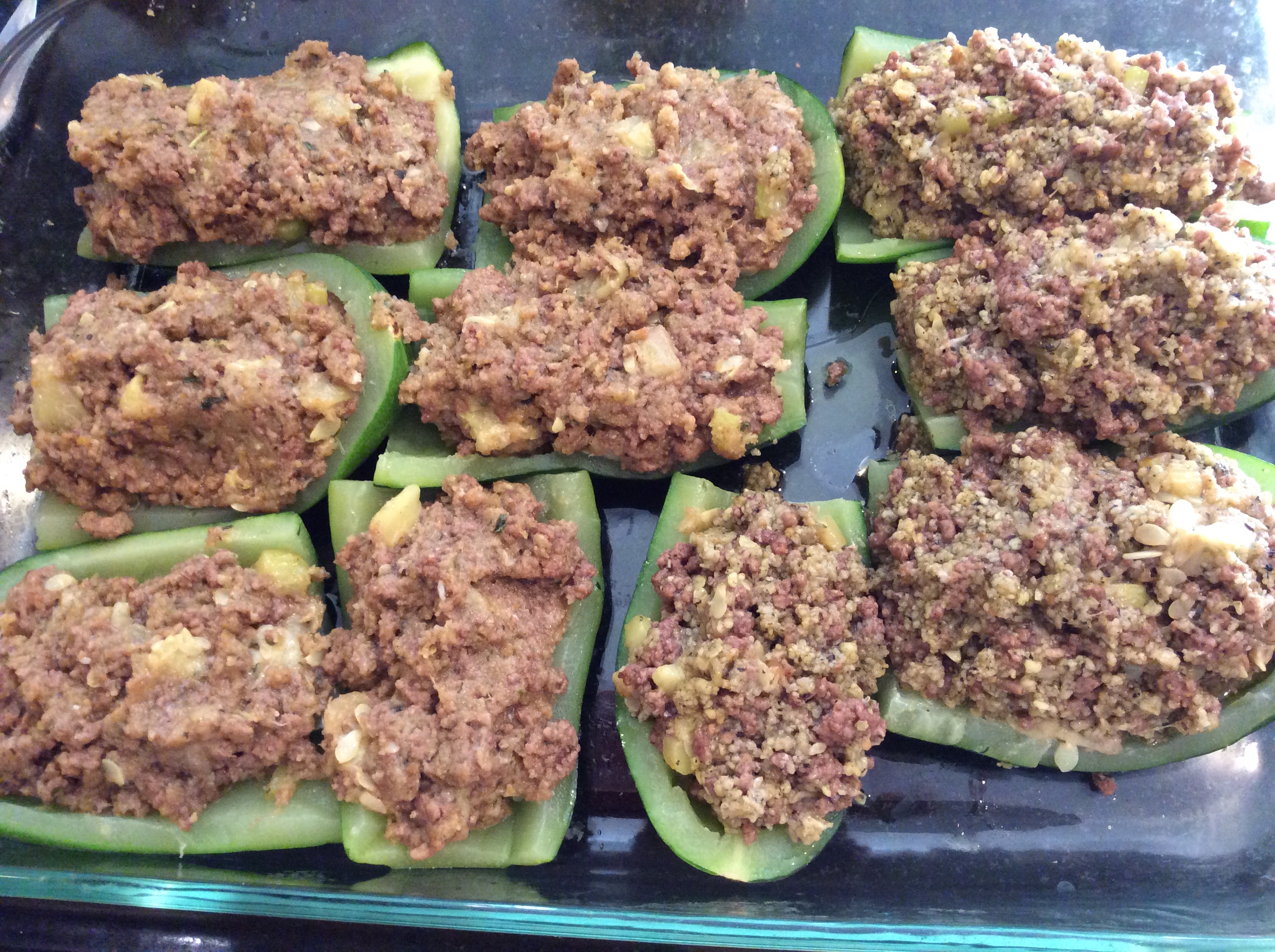 Stuffed Squash (Zucchini or Cocuzza?) | My Kitchen Memories