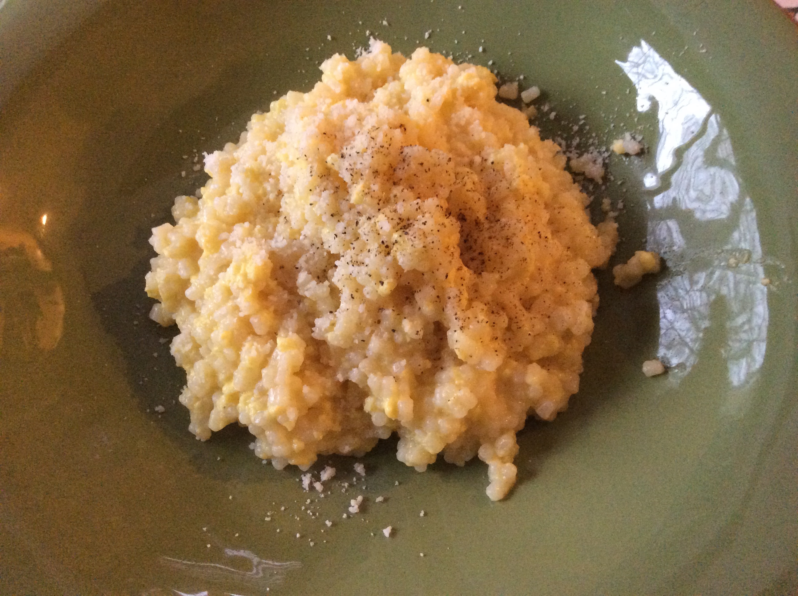 Acini di Pepe (tiny pasta) with Eggs | My Kitchen Memories
